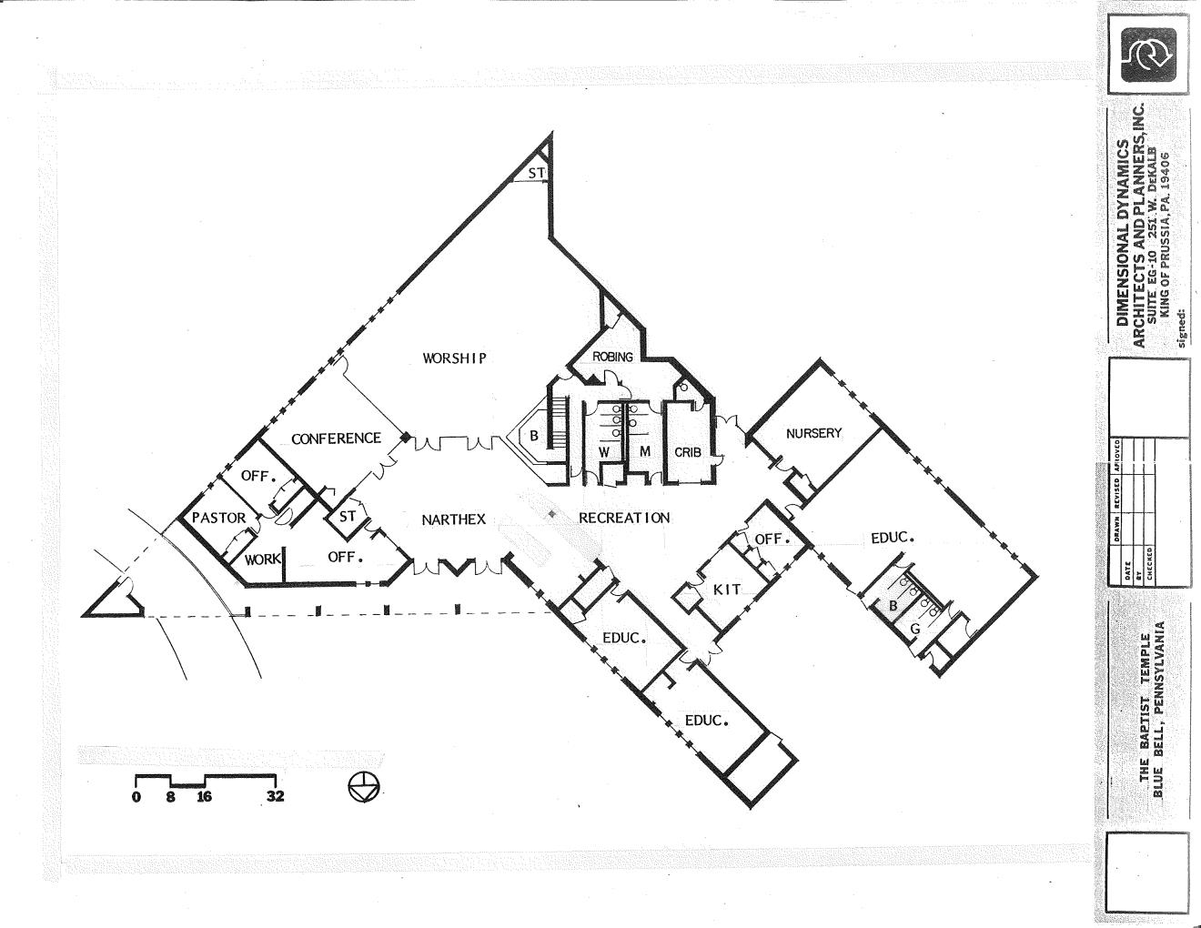 Church Planning Principles | DIMENSIONAL DYNAMICS, Architects and ...