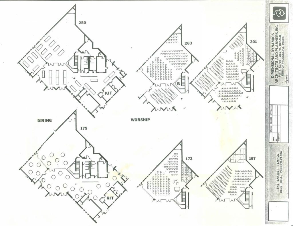 Church Planning Principles | DIMENSIONAL DYNAMICS, Architects and ...